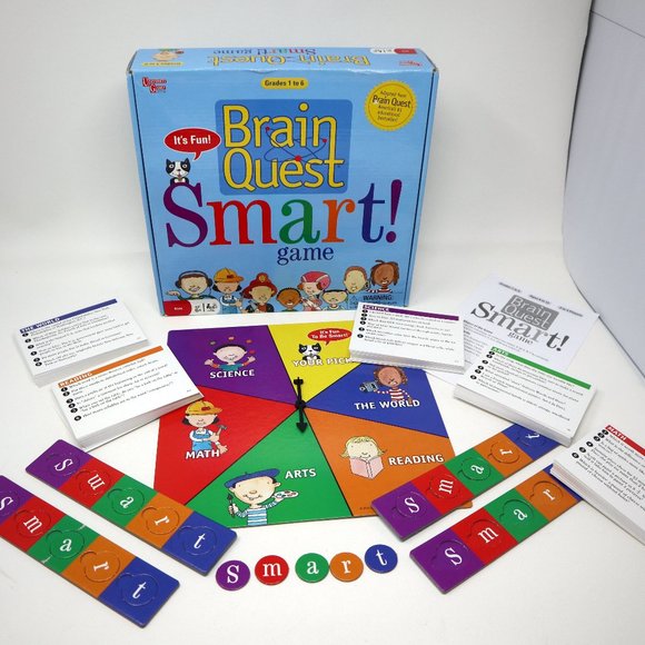 brain quest | Toys | Brain Quest Smart Educational Board Game Grades 6 ...